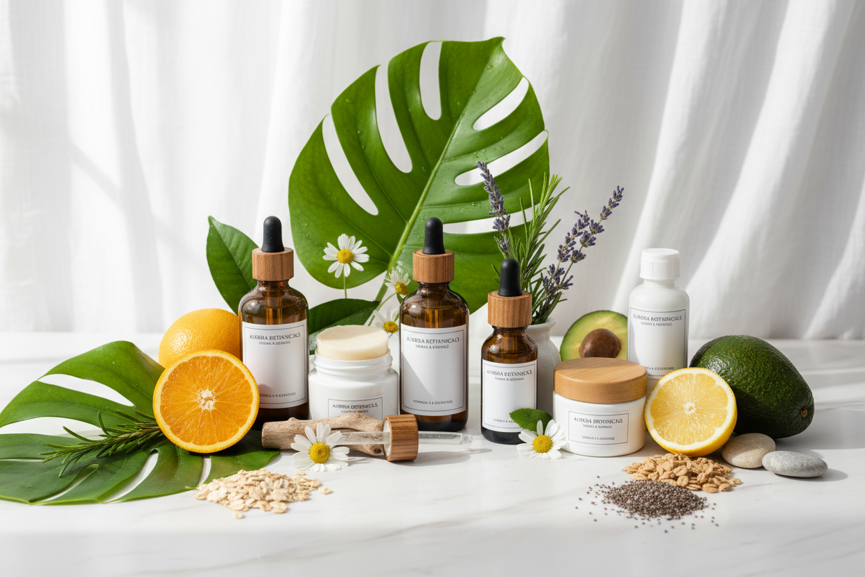 Vegan & Organic Skincare Products - Natural Beauty Essentials | Glowarua